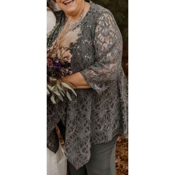 catan fashions | Other | Mother Of Groom Outfit 3 Piece Set 8w | Poshmark